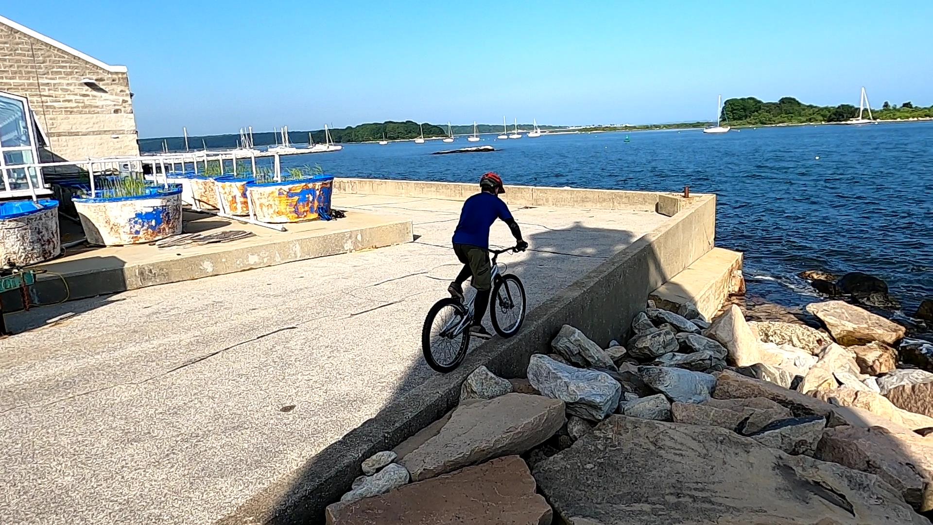 It’s Ok To Walk Away From Scary Lines - This Is Bike Trials!