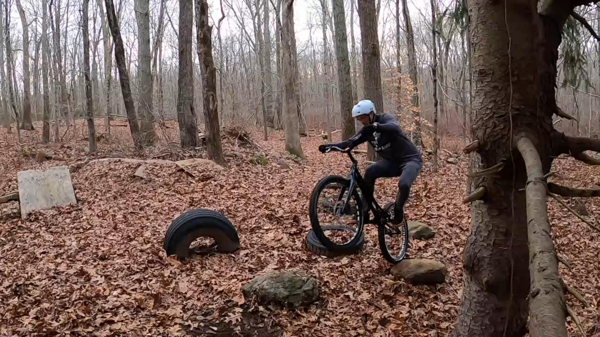 Small Rocks For Bike Control Training - This Is Bike Trials!