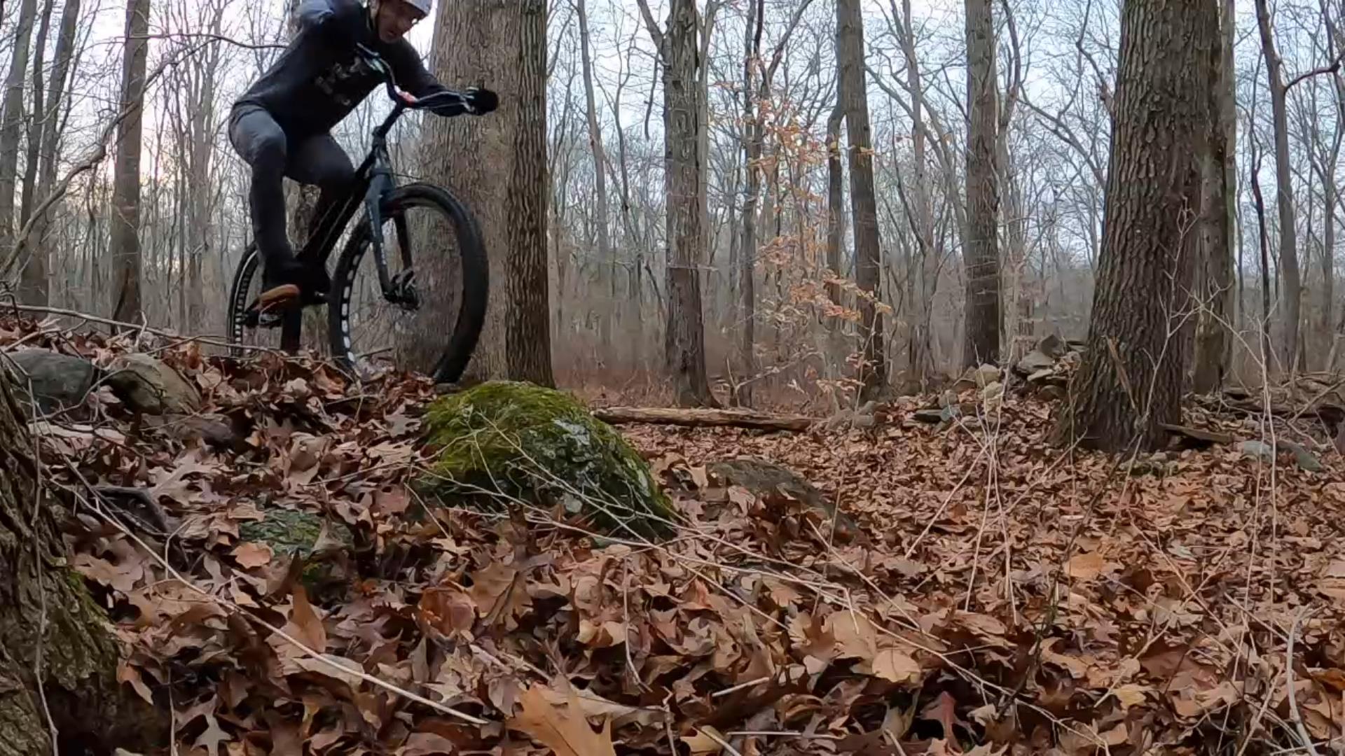 I Tangled With This Stone Wall Again - This Is Bike Trials!